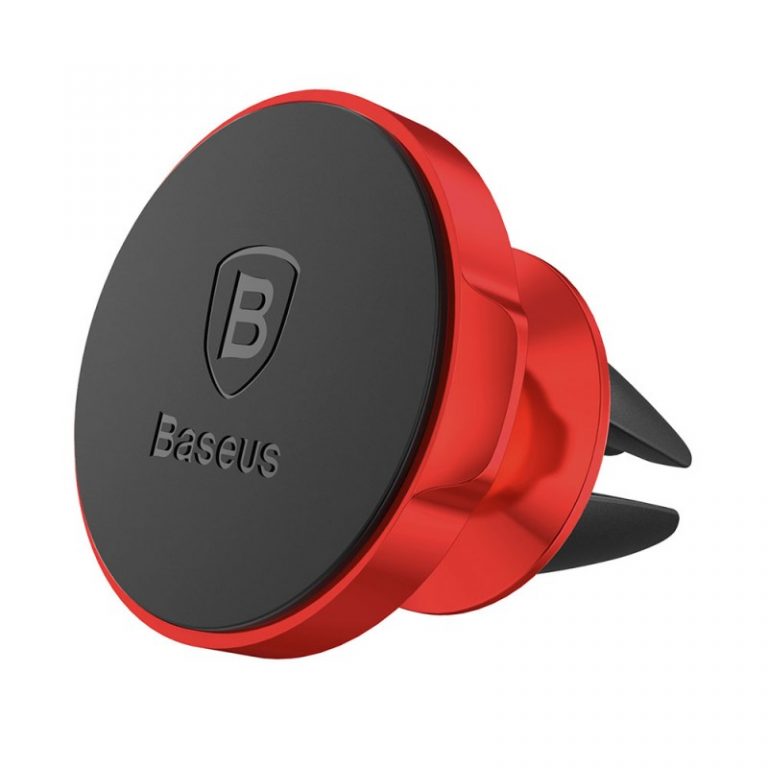 Suport Baseus Auto Small Ears Magnetic Red - Mobile Tech Protection